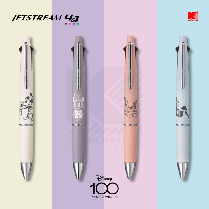 ปากกา 5 ระบบ Uni Jetstream 4+1 Disney Limited Edition (2024) ขนาด 0.5 ...