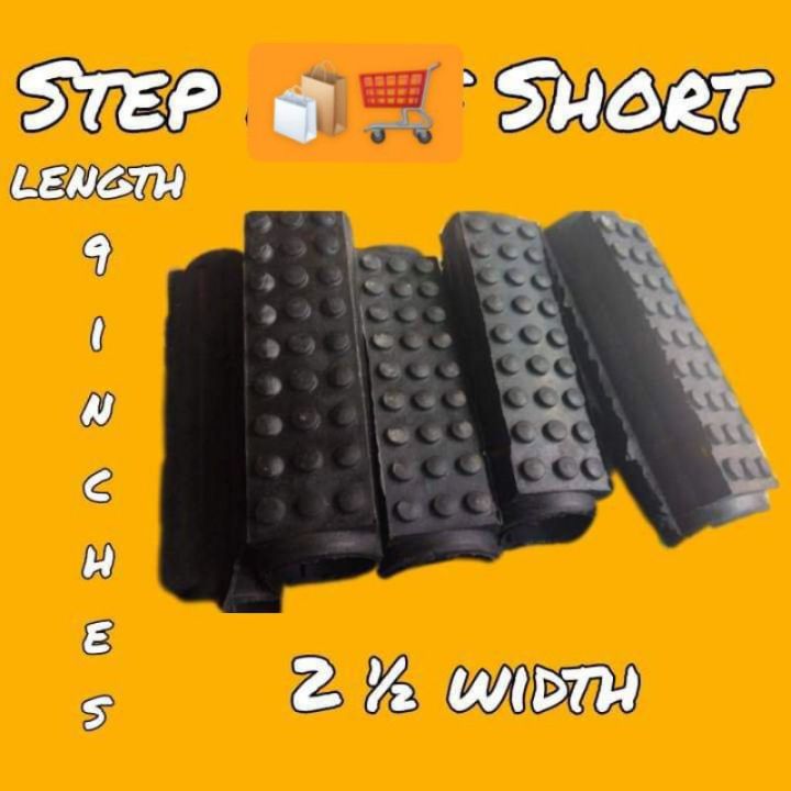 Rubber Step Short 2 ½ | 2 1/2 Cover Protector for Bullbar Side Step ...