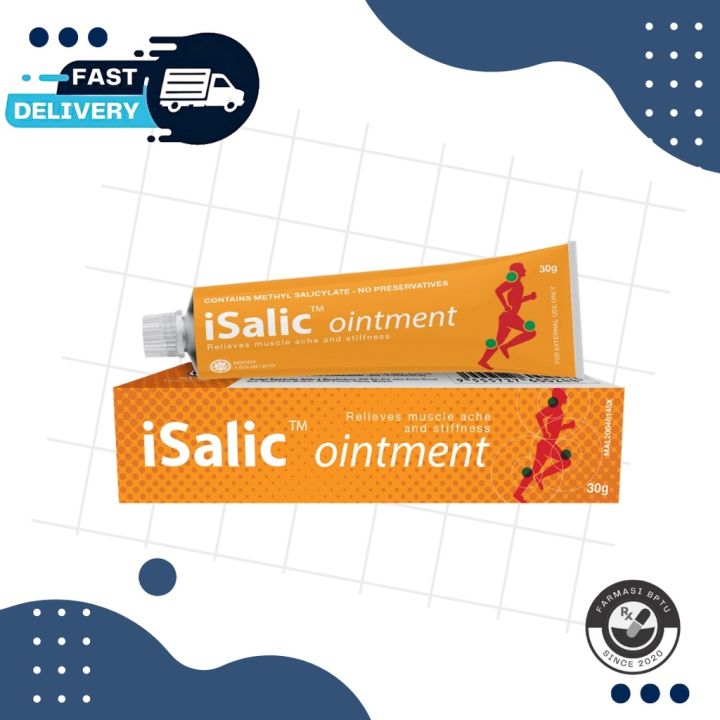 Promo ! ISALIC OINTMENT [RELIEF MUSCLE PAIN STIFFNESS] | Lazada