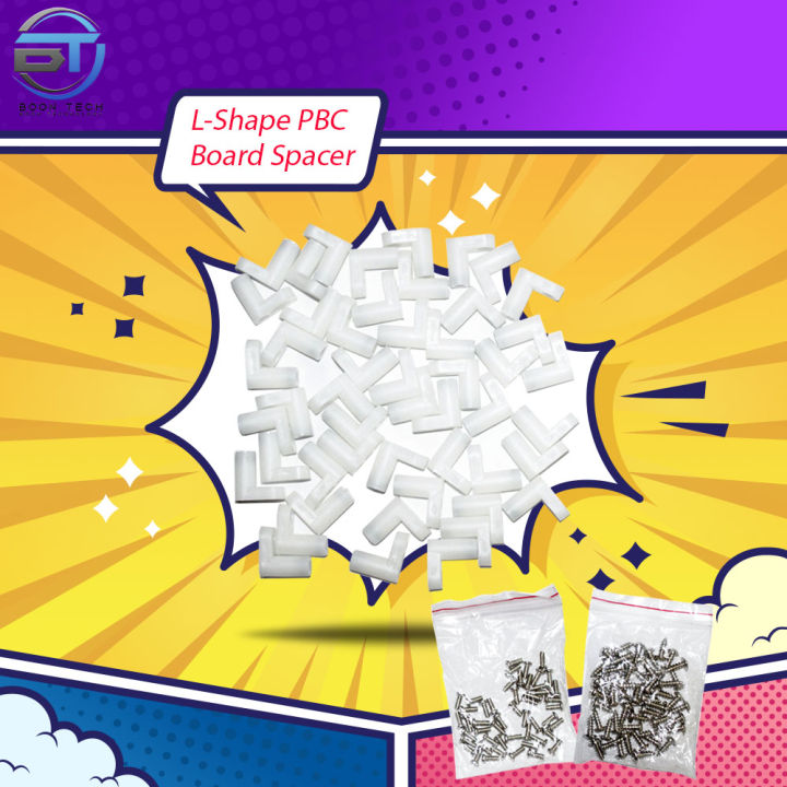 BoonTech L-Shape PCB Board Spacer | 1 pc | 10 pcs | 50 pcs | 100 pcs ...