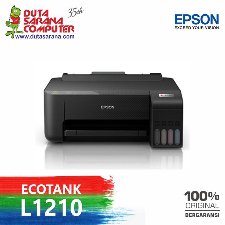 Printer Epson EcoTank L 1210 L-1210 L1210 Pengganti Epson L1110 PRINT ...