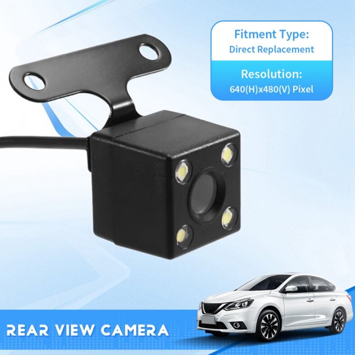 1Pcs 5 Pin Car Rear View Camera Reverse 170 Degree Wide Angle Recording ...