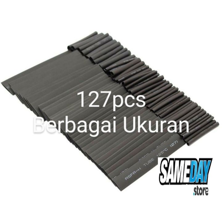 Kabel Bakar Heat Shrink Tube Pelapis Isolasi Bakar Set 127Pcs | Lazada ...