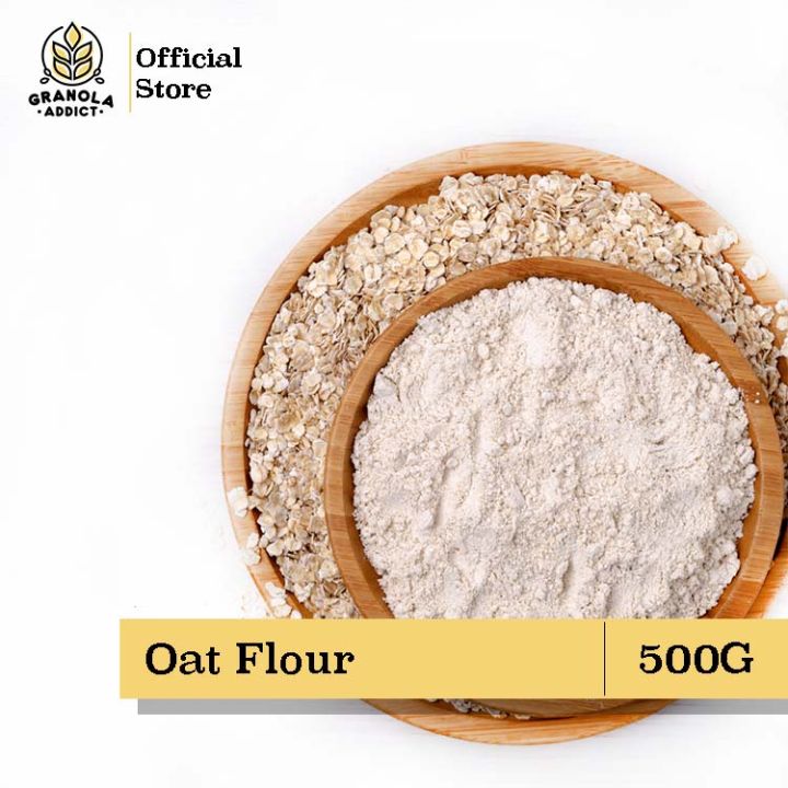 Granola Addict - Oat Flour / Tepung Gandum 500G | Lazada Indonesia