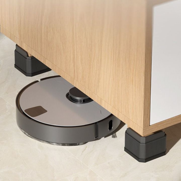 AODDO Heavy-Duty Furniture Foot Pad Round Silicone Bed Lifter ...