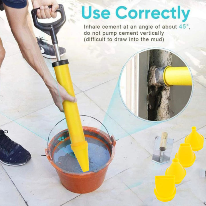 Caulking Tools Cement Lime Pump Grouting Mortar Sprayer Applicator ...