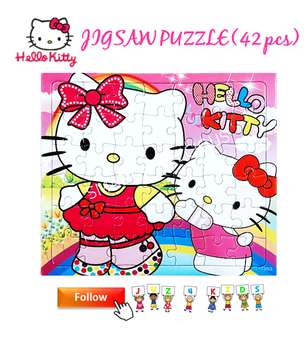 Hello Kitty Jigsaw Puzzle for Kids (L size 42 pcs) | Lazada