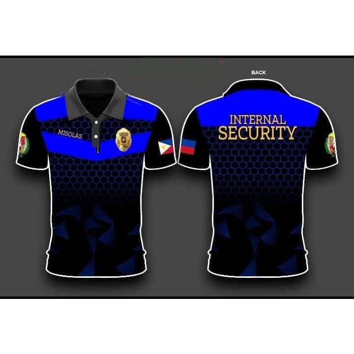 Security Guard,defender High Quality Full Sublimation Polo Shirt ...