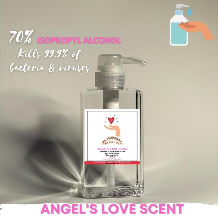 Alco Clean Isopropyl Alcohol 70% Solution With Moisturizer 450ml Pump ...