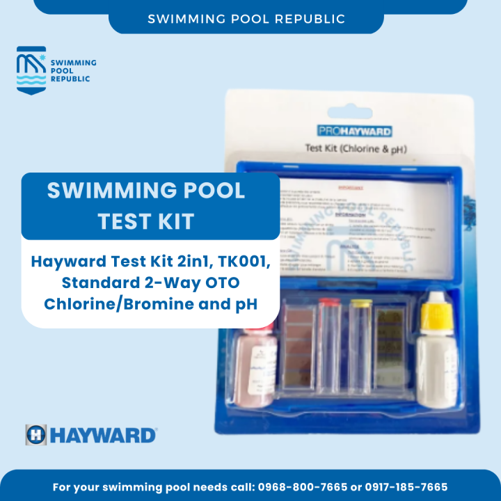 SWIMMING POOL TEST KIT, HAYWARD TEST KIT 2IN1, Standard 2-Way OTO ...