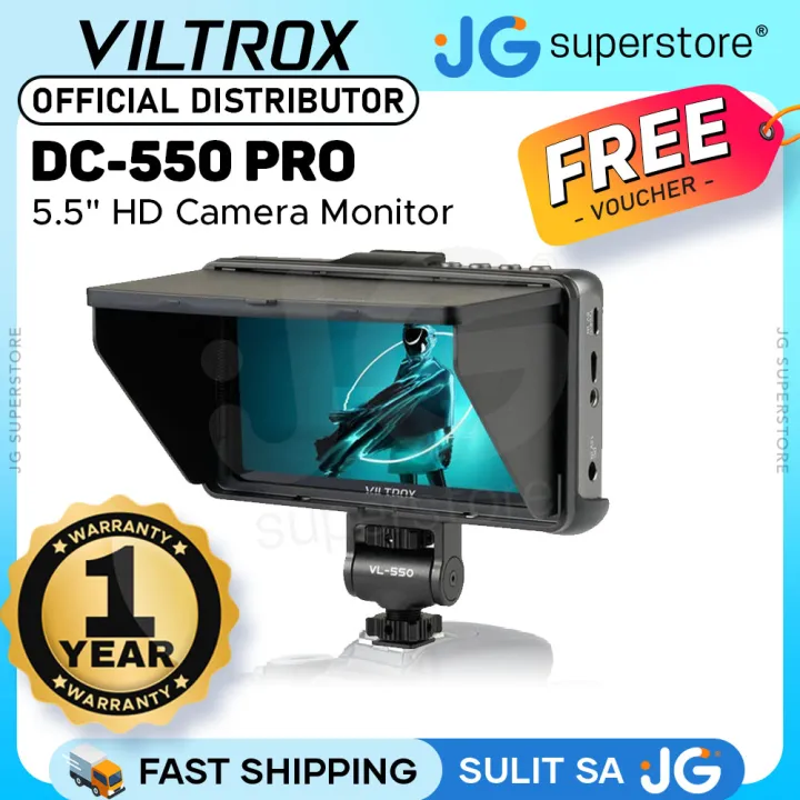 [CLEARANCE] Viltrox DC-550 PRO / Lite 5.5" Full HD Touchscreen LCD Display Camera Monitor with ...