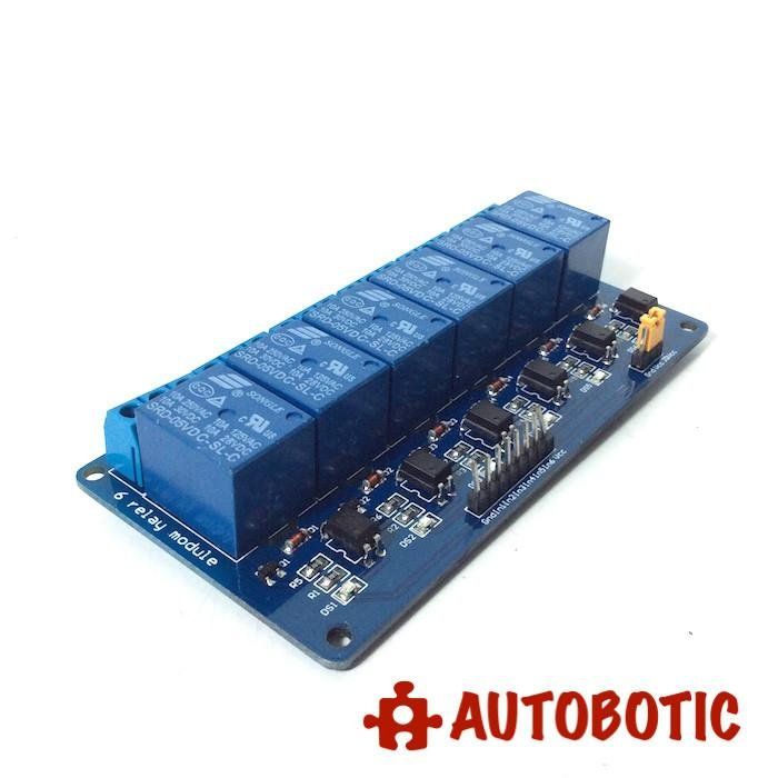 6 Channel Relay Module With Opto-Isolator (5V) | Lazada