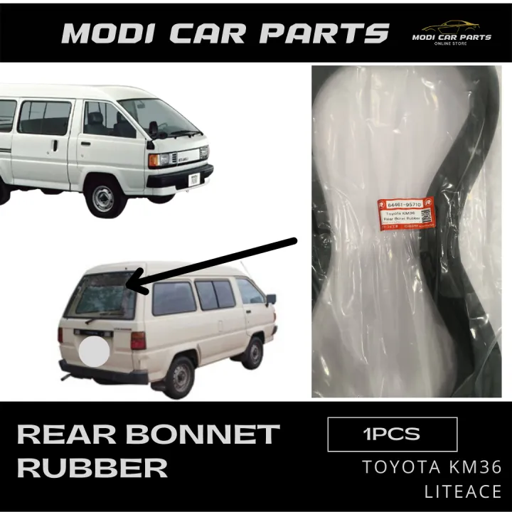 ModiCarparts Toyota KM36 Liteace Rear Bonnet Rubber (ICHIKAWA) Getah ...