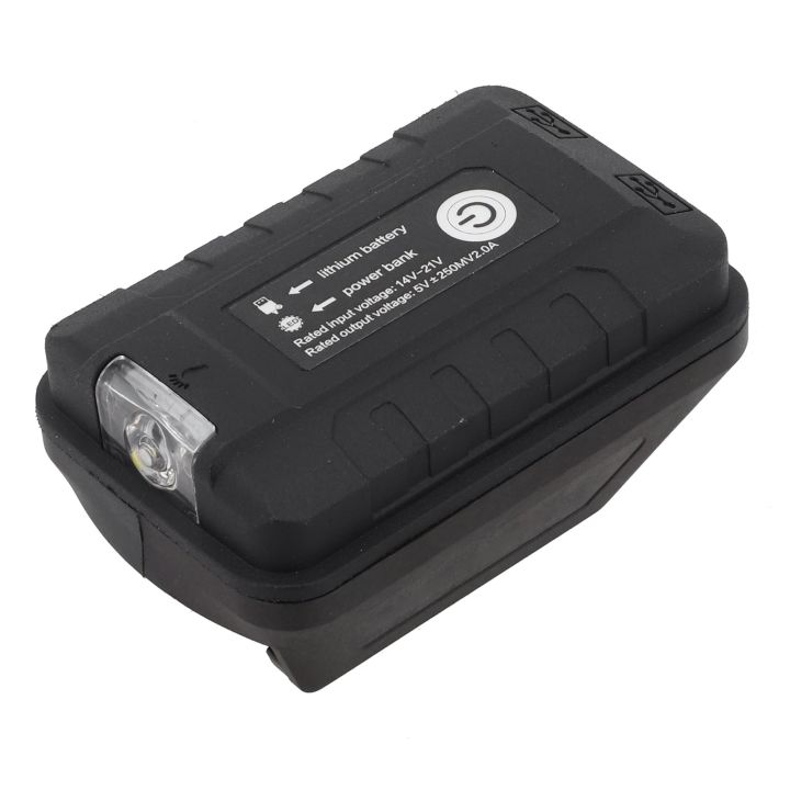 TOOLSOUT For Worx 20V Battery Adapter Features Dual USB Ports and LED ...