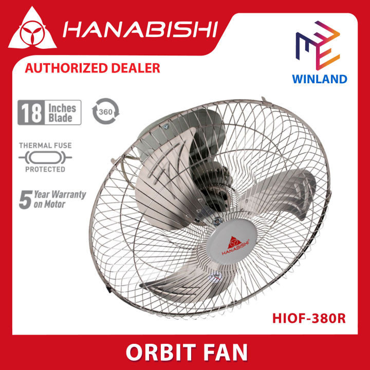 HANABISHI by Winland Industrial Orbit Fan | Electric Fan HIOF-380R ...