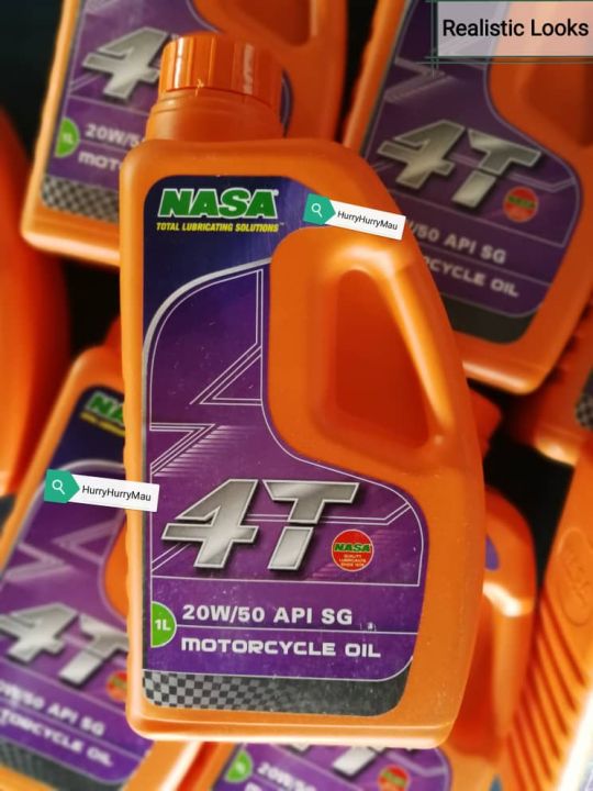 NASA 4T 20w50 (Motorcycle Oil) 1L | Lazada