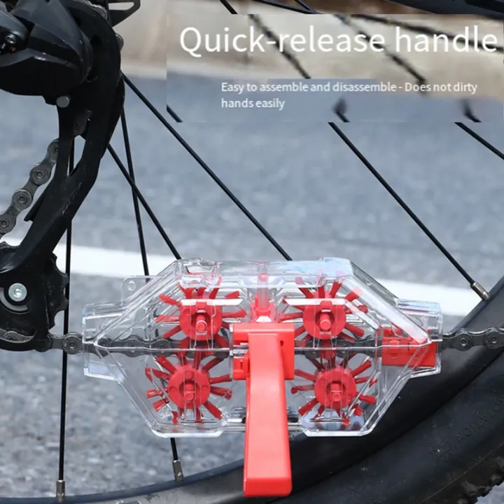 Bicycle Chain Cleaning Brush Set Steering Wheel Clean Wash Tool Cycling ...