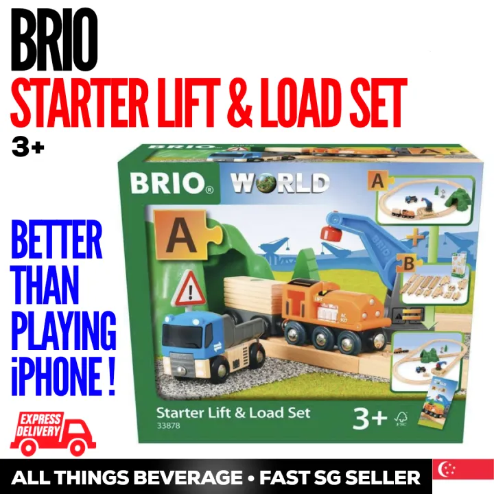 1 Day Delivery - BRIO Starter Lift and Load Set | Lazada Singapore