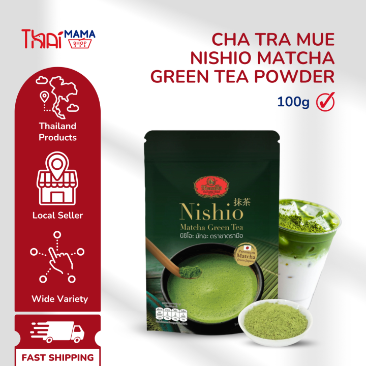 Cha Tra Mue Nishio Matcha Tea Powder 100g – Premium Japanese Green Tea ...
