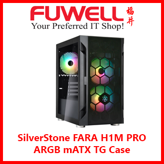 SilverStone FARA H1M PRO ARGB mATX TG Case | Lazada Singapore