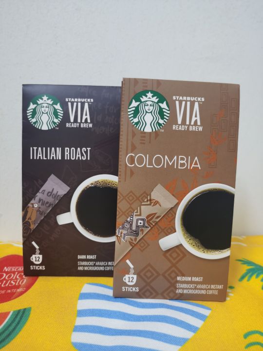 Starbucks VIA instant coffee (purchase upon order.) | Lazada