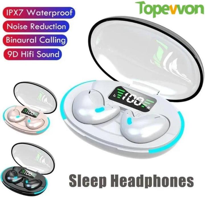 Topewon Sleeping Earbuds Wireless Mini Headphones For Work TWS ...