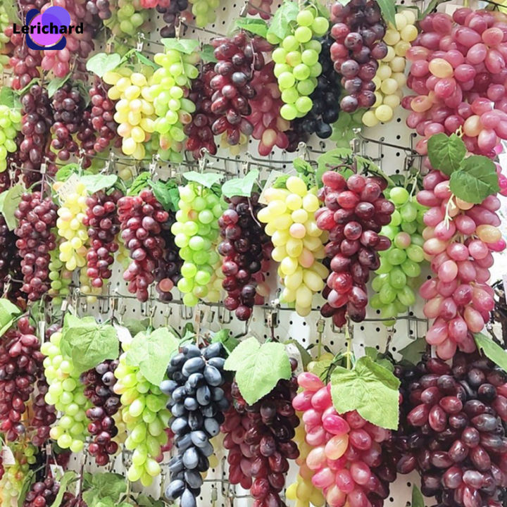 Artificial Fake Grape Lifelike Fruits Home Decorative Grape Photography ...