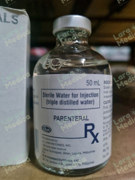 Sterile Water for Injection 50ml glass | Lazada PH