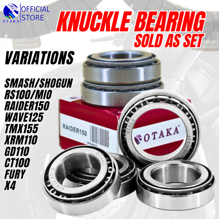 OTAKA MOTORCYCLE KNUCKLE BEARING FOR RAIDER150/MIO/SMASH/SHOGUN/XRM110 ...