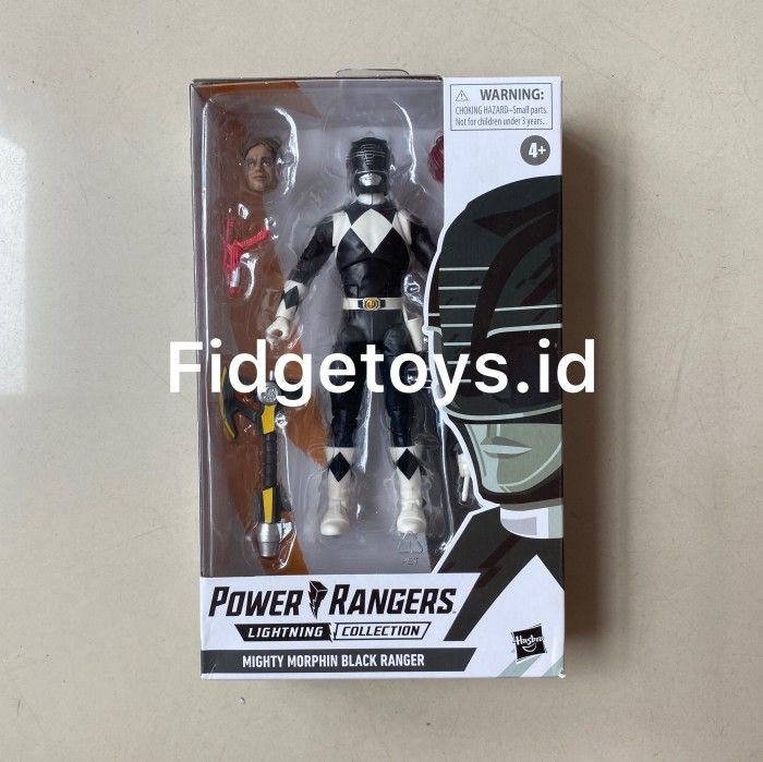 HASBRO POWER RANGER LIGHTNING COLLECTION MIGHTY MORPHIN BLACK RANGER ...