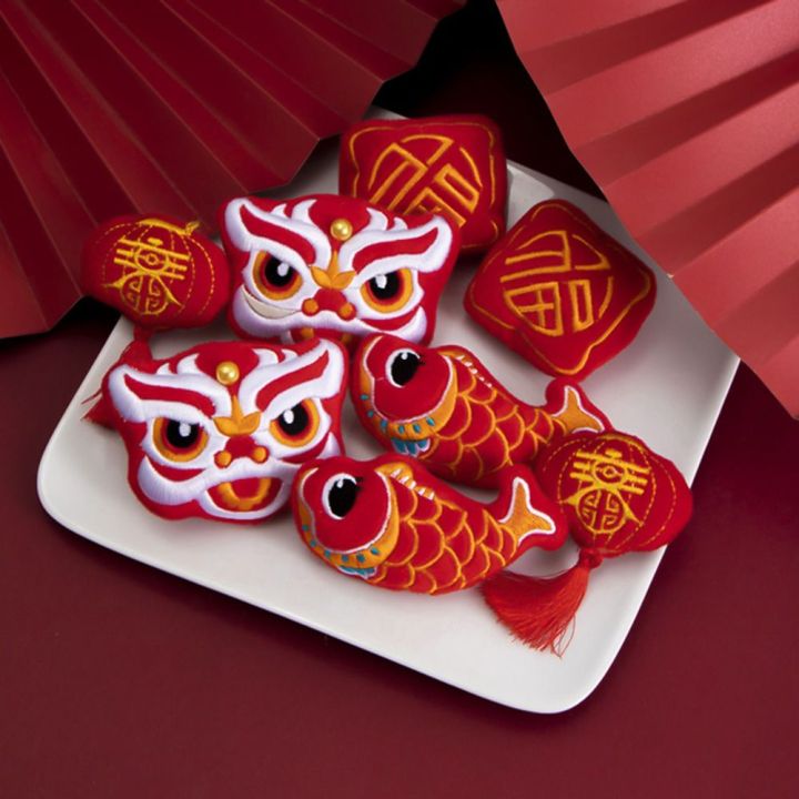 SHIHENG Dễ thương Ghim Lễ Hội Mùa Xuân May mắn Ve áo Ghim kiểu Trung ...