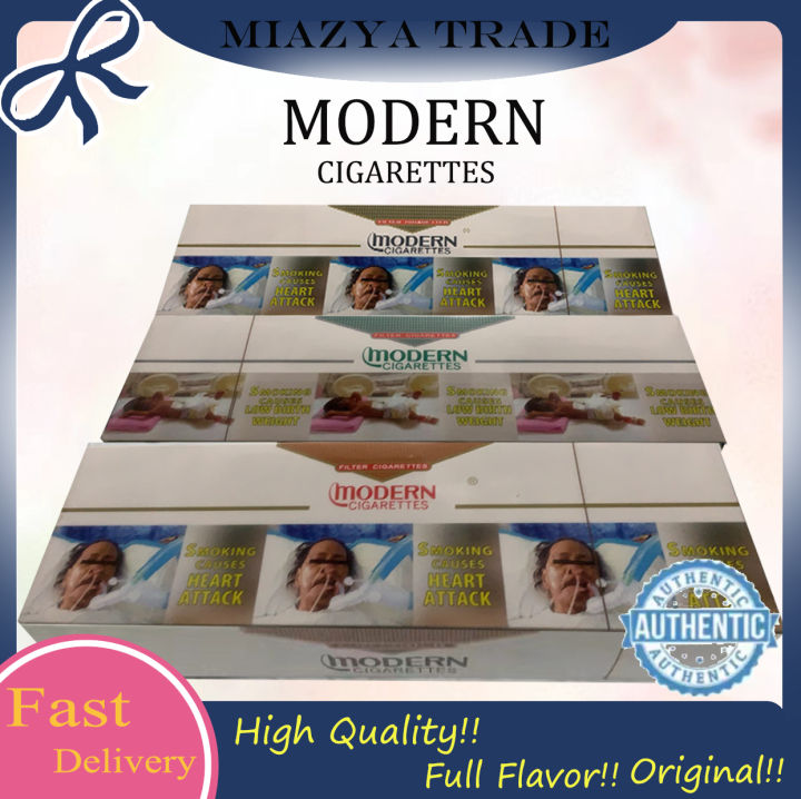ORIGINAL MODERN Red Green Blue lights Full flavor American Blend ...