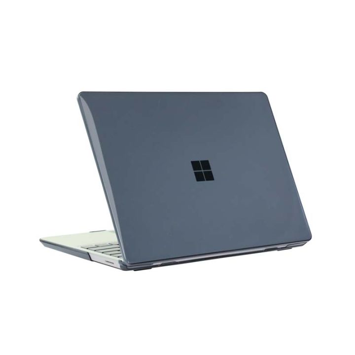 Glossy case for Microsoft Surface Laptop Go 3 2 clear transparent cover ...