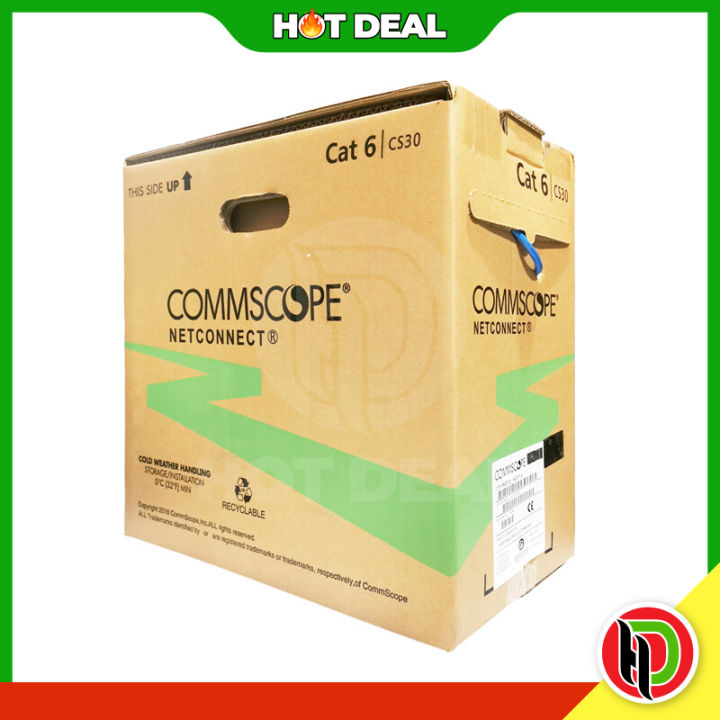 Hotdeal Commscope CS30 Cat6 U/UTP 24 AWG Data Cable - Box ( 305 meter ...