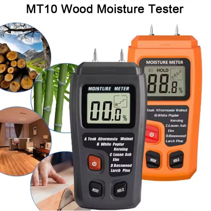 SH 4 Measurement Modes Wood Moisture Tester Two Pins 0-99.9% Wall ...
