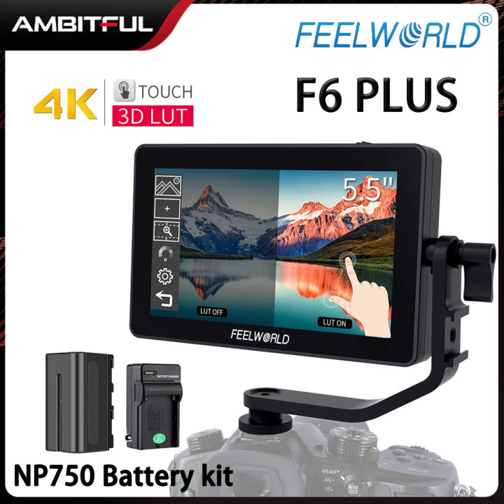 Feelworld F6 Plus V2 6 Inch On Camera Dslr Field Monitor 3d Lut Touch