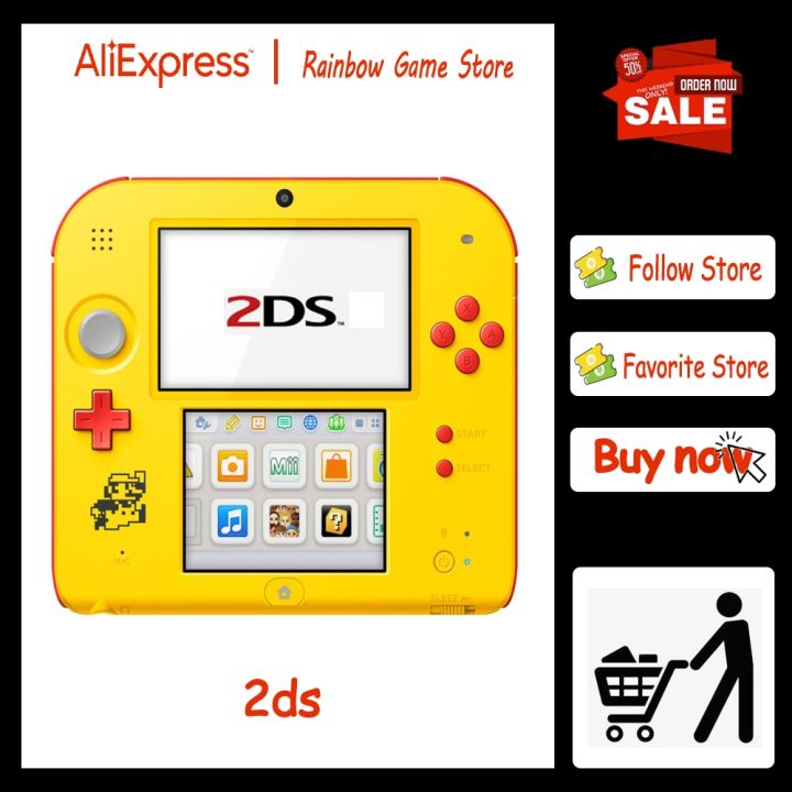 【YD】 Original retro classic 2ds handheld game console 2DS | Lazada PH