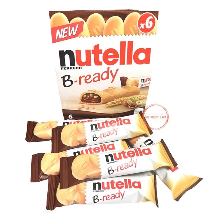 Nutella Ferrero B-ready Chocolate Snack Sweets | Lazada PH