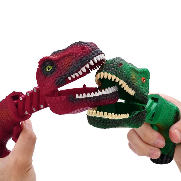 HAOXI Funny Tyrannosaurus Parent-child Bite Finger Game Hungry Dinosaur ...
