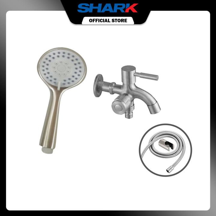 SHARK SP-310 Stainless Steel 304 Dual Function Faucet w/ Hand Shower ...