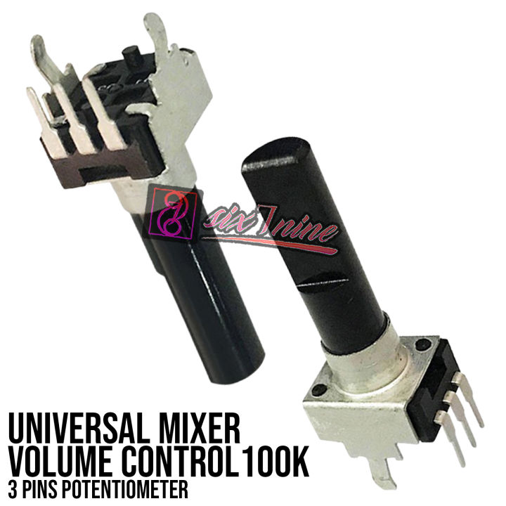 UNIVERSAL MIXER 3 PINS VOLUME CONTROL 100K POTENTIOMETER | Lazada PH