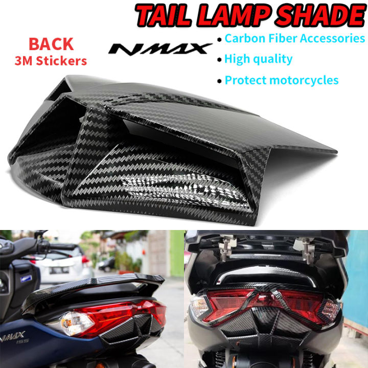 Pinph NMAX 2020/2021 Lower Tail Lamp Cover Z-9525 Carbon Fiber/Rear ...
