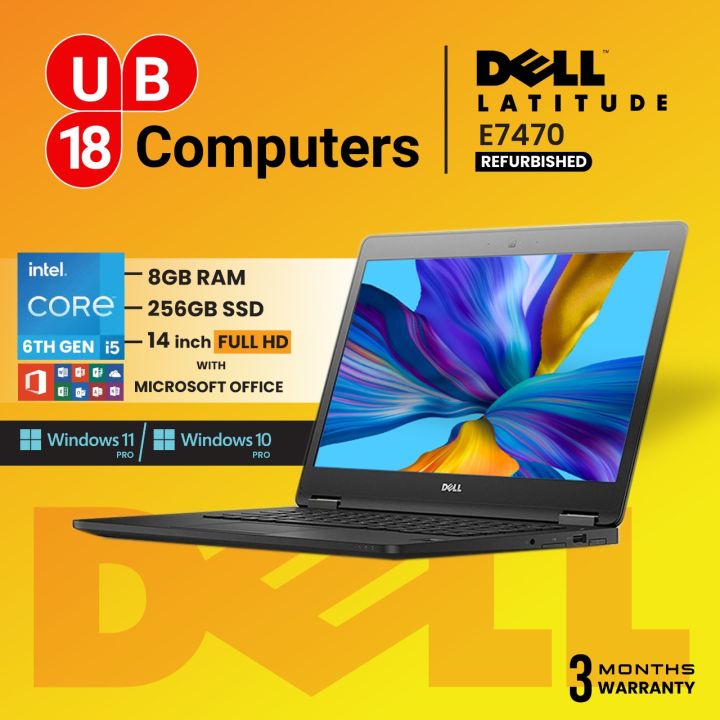 Dell Latitude E7480 Core i5 6th Generation,14-Inch Screen, Windows 11 ... Dell Latitude E7480 Core i5 6th Generation,14-Inch Screen, Windows 11 ...