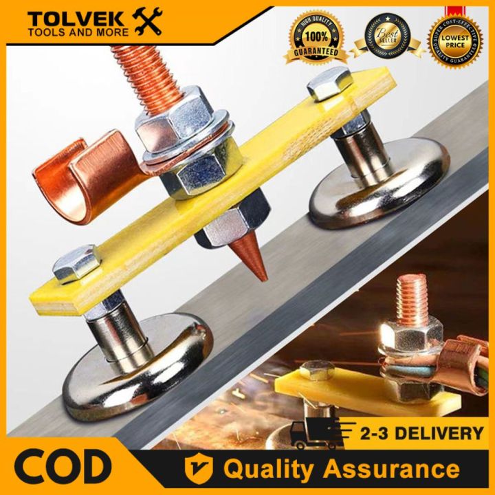 【Tolvek Tools】1/2/5PCS Magnetic Welding Support Clamp Holder Welding ...