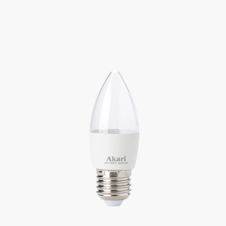 Akari LED Clear Candle Bulb 7W Daylight E27 | Lazada PH