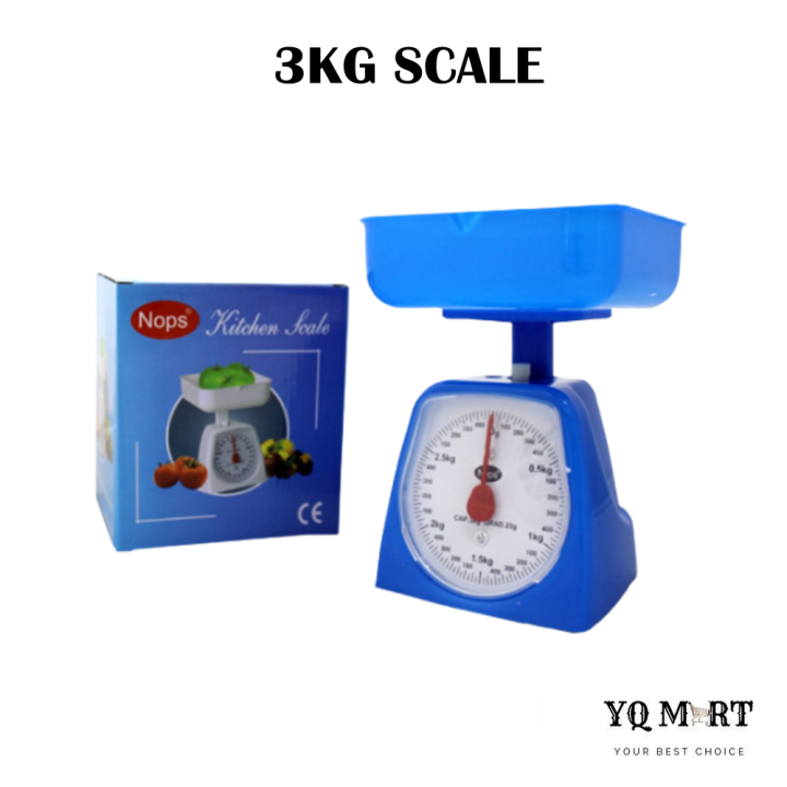 3KG Scale/Kuih Scale/Cake Scale/Analogue 3KG Scale | Lazada