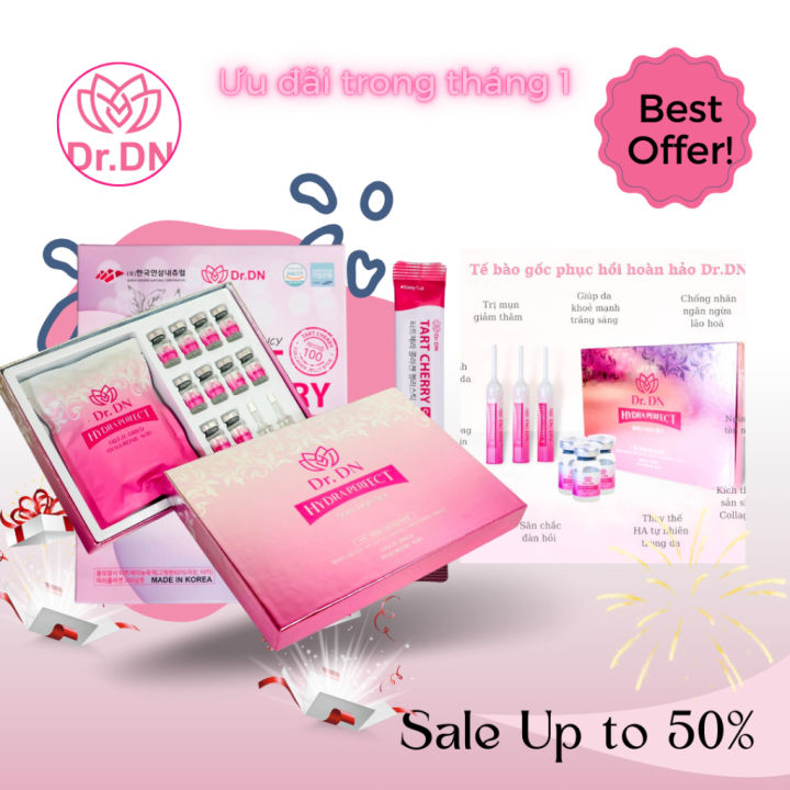 Tinh Chất Tế Bào Gốc Phục Hồi Hoàn Hảo Dr. DN (Bộ 10 Set Nhỏ) - DrDN ...