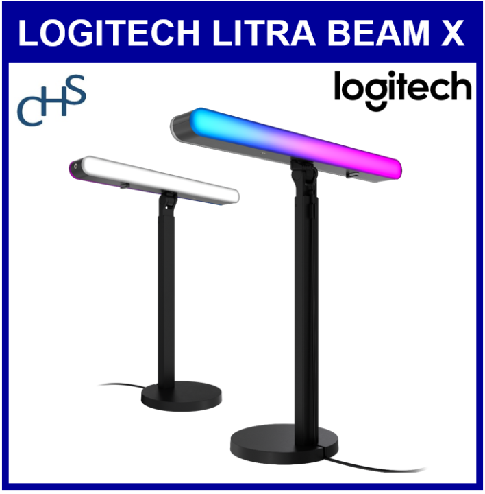 Logitech Litra Beam LX Streaming Light Dual-Sided RGB Streaming Key ...
