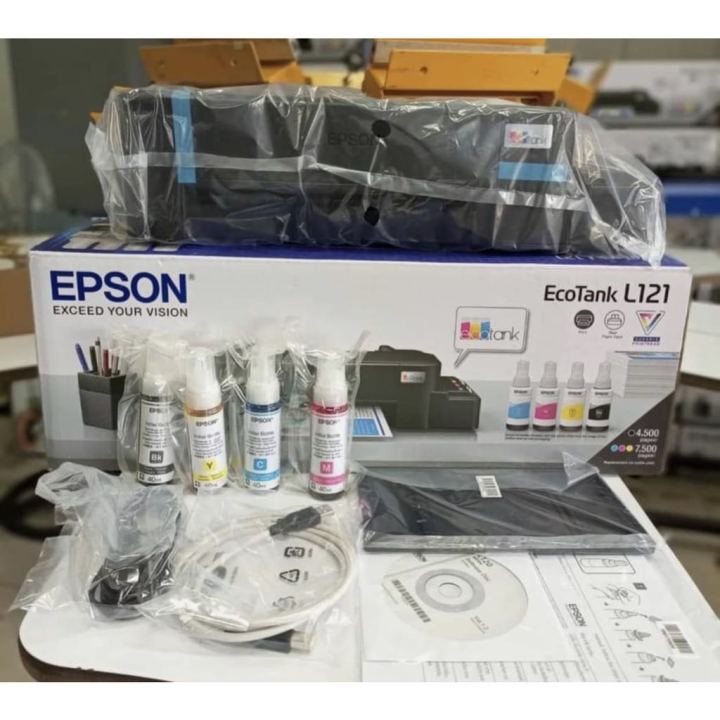 EPSON Printer Eco Tank L121 Multifunction Wireless 3 In 1 | Lazada PH
