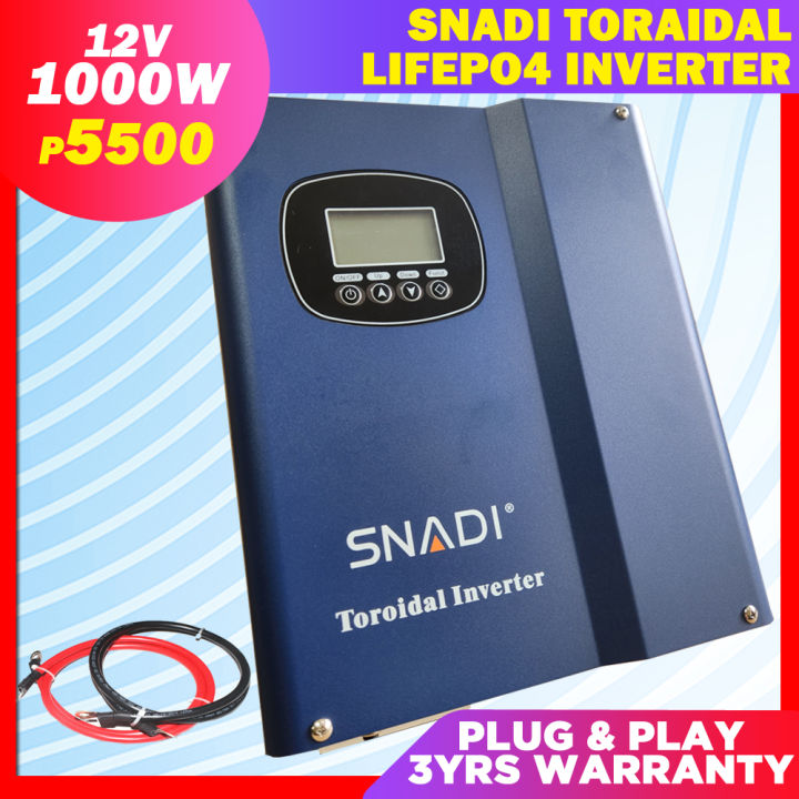 Solar Inverter Snadi Solar Inverter Toroidal Wall Mounted 12V1000W Snat ...
